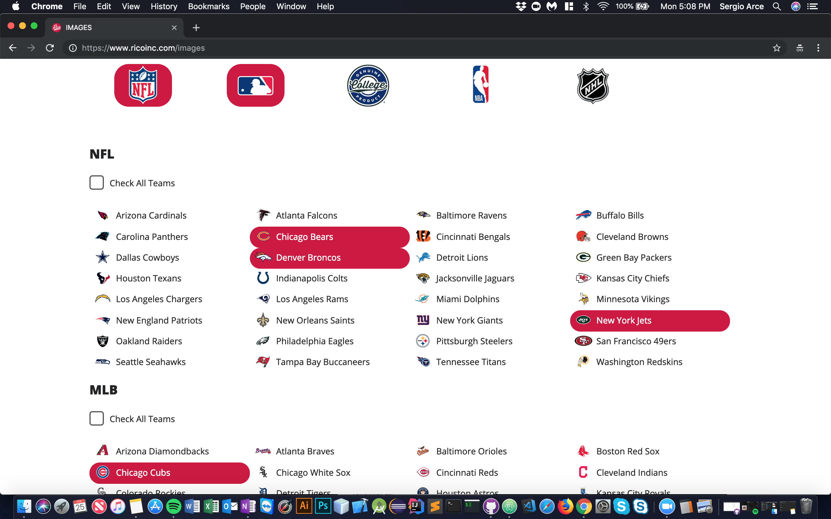 Sergio Arce Portfolio
